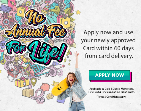 Flex Gold Visa – RCBC Credit Card